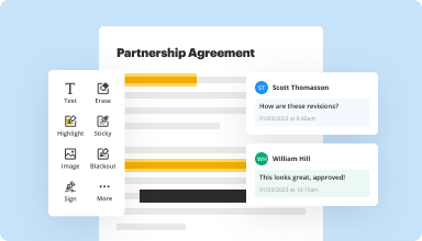 Document collaboration tools for Desktop | pdfFiller