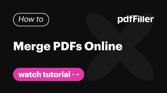 Merge & Pages PDFs - Video Tutorials | pdfFiller
