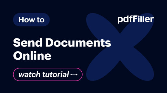 Print, Download, Send Documents - Video Tutorials | pdfFiller
