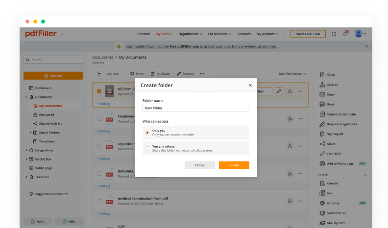 Transform Your Tax Filing Process | pdfFiller