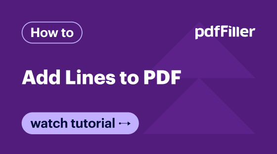 pdfFiller Editor - Video Tutorials | pdfFiller