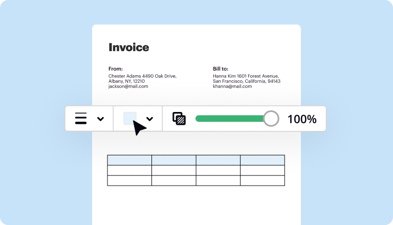 Insert Table to Pdf, easily fill and edit PDF online.