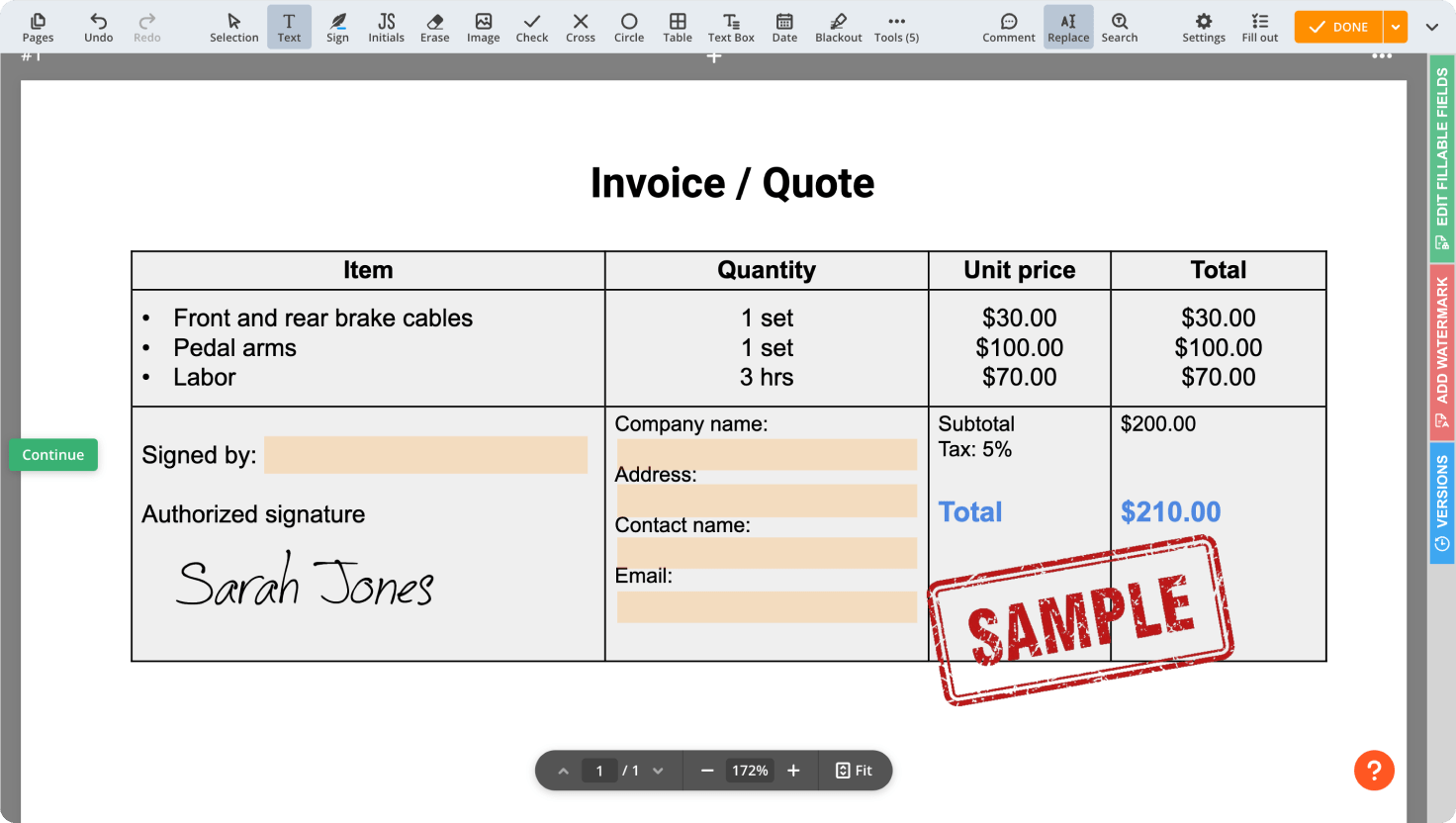 Insert Table to Pdf, easily fill and edit PDF online.