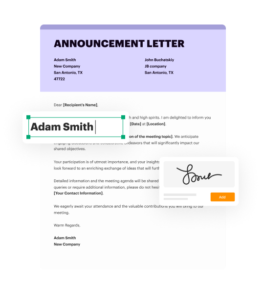 Appreciation Letter builder software with Customizable PDF Templates ...