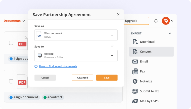 Adobe EchoSign Alternative. Fill, Edit, Sign, Save & Export PDFs Online.