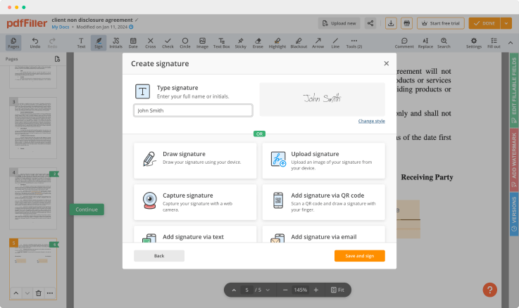 Sign PDF. Search, Edit, Fill, Sign, Fax & Save PDF Online - pdfFiller