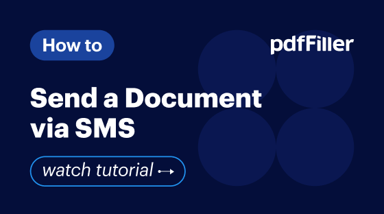 Send out Documents - Video Tutorials | pdfFiller