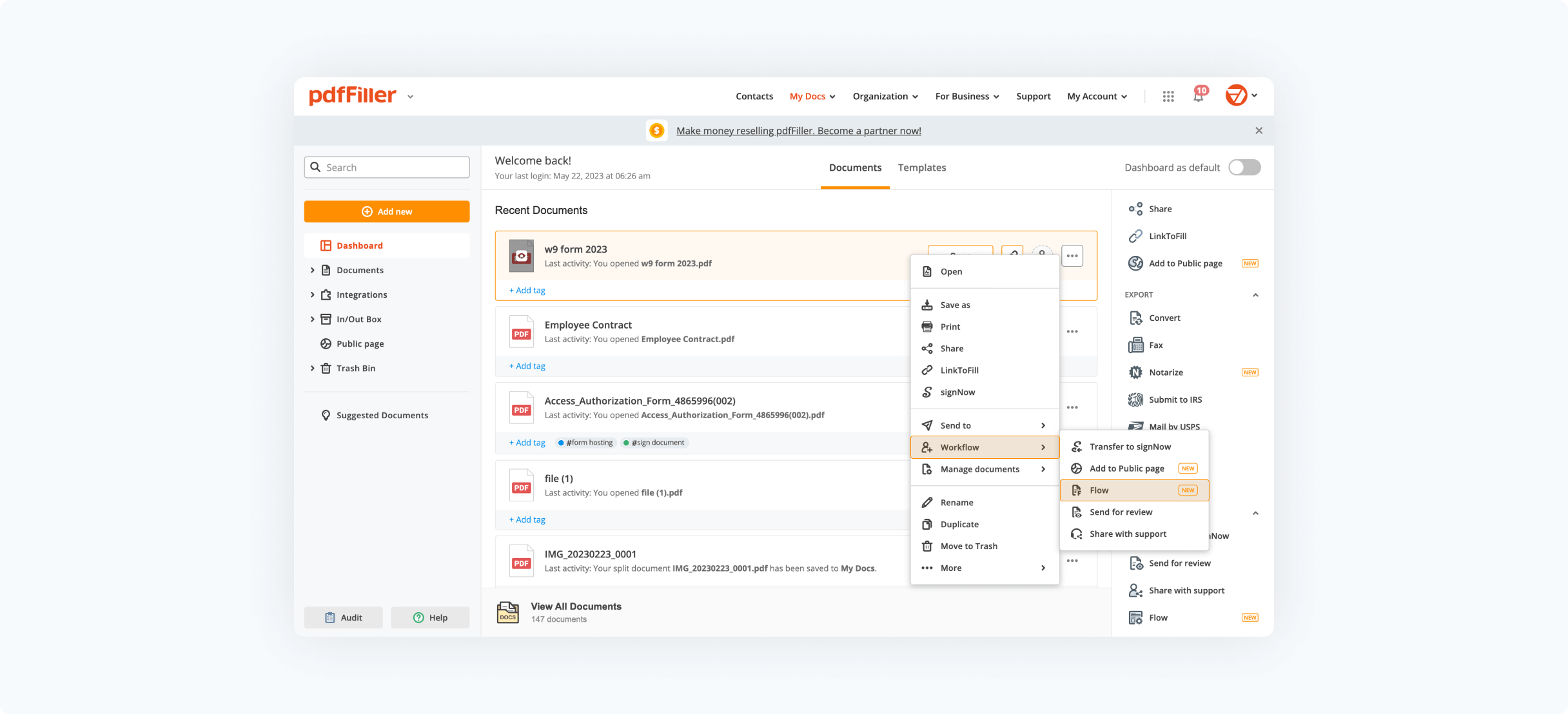 Mail merge from Excel to PDF | pdfFiller
