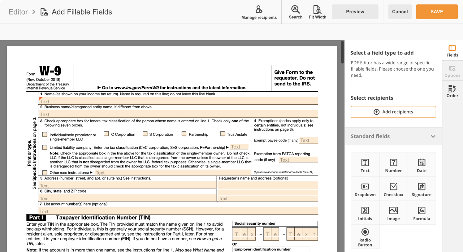 Turn any Document into a Fillable Form | pdfFiller