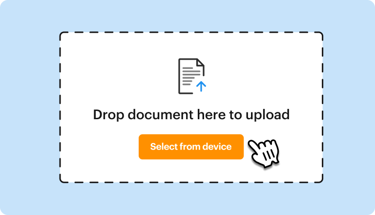 Upload Document and Convert to PDF | pdfFiller