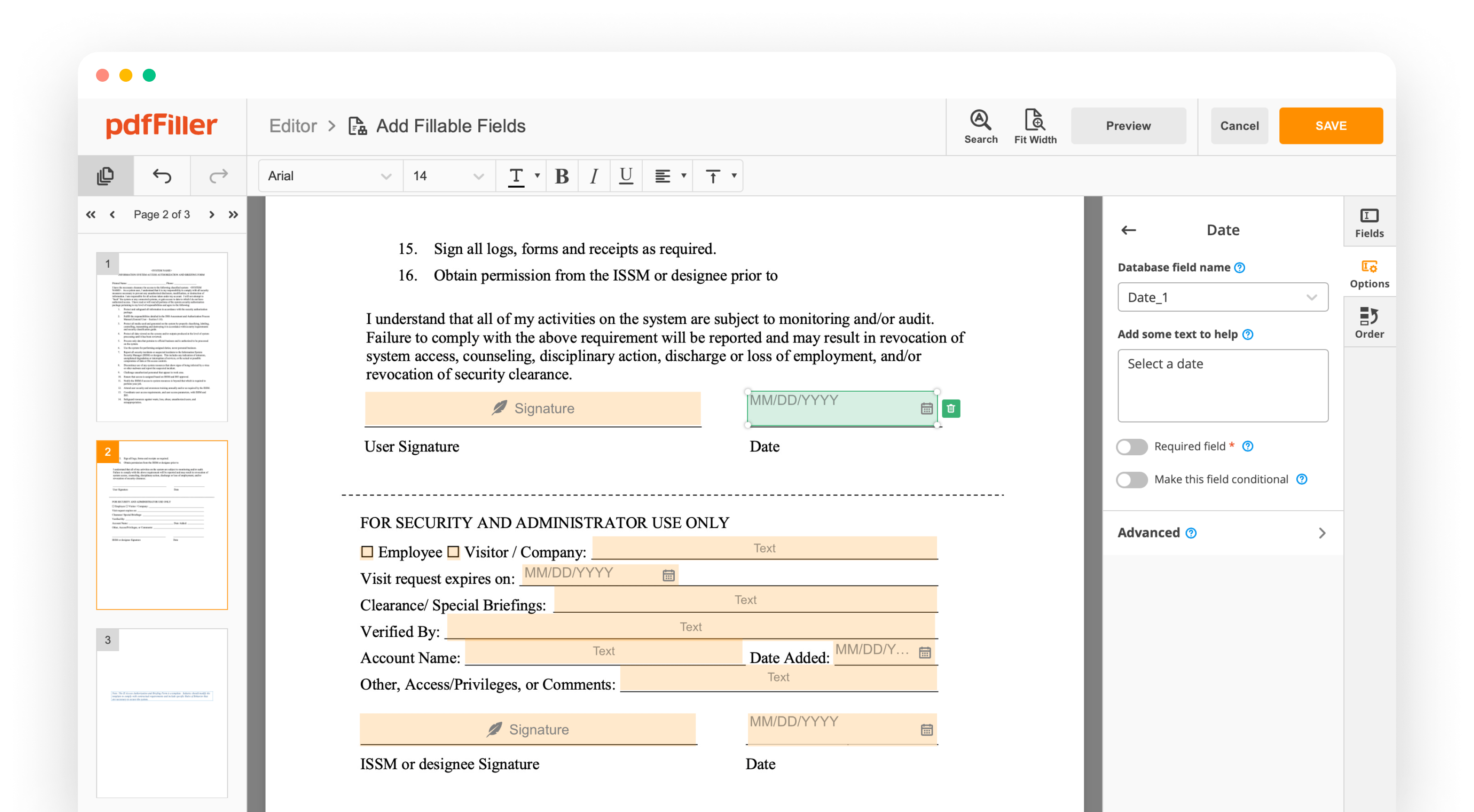 Authorization Workflow Pdffiller