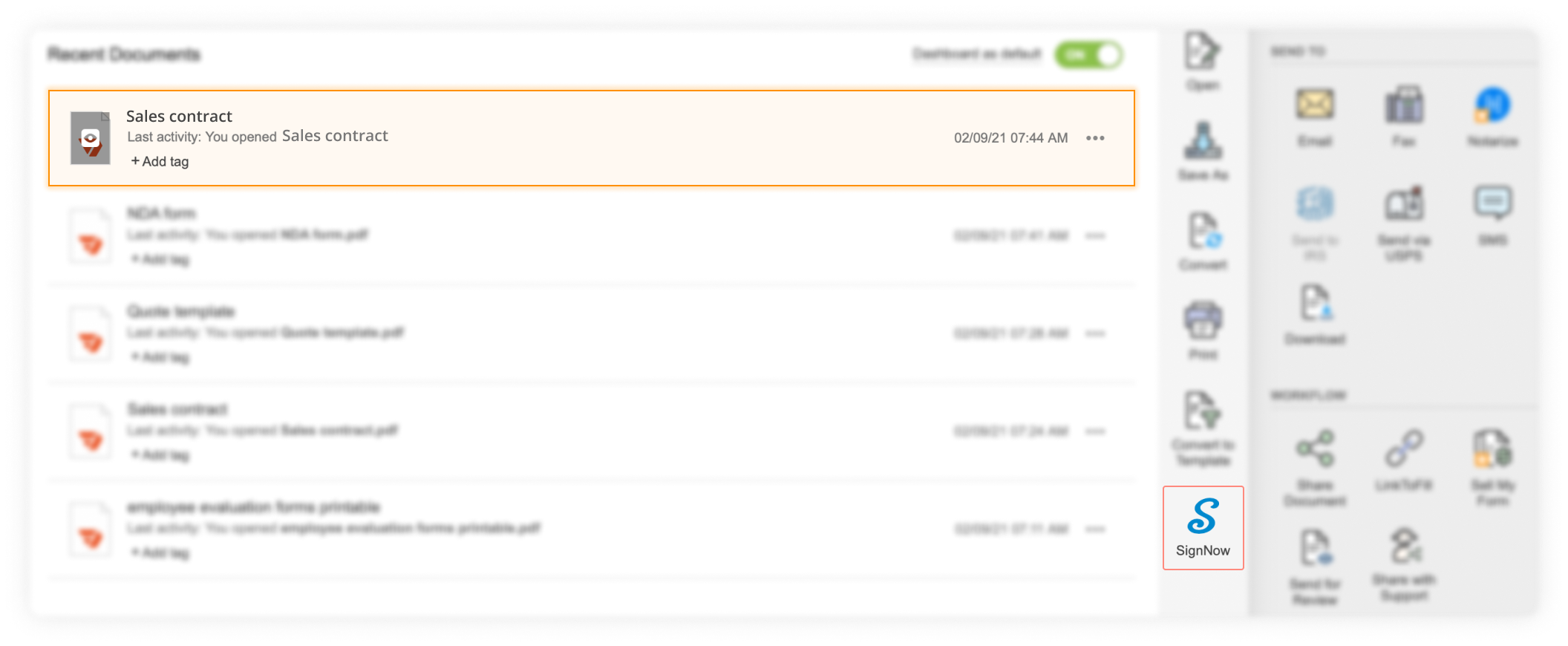 Sales transaction workflow | pdfFiller
