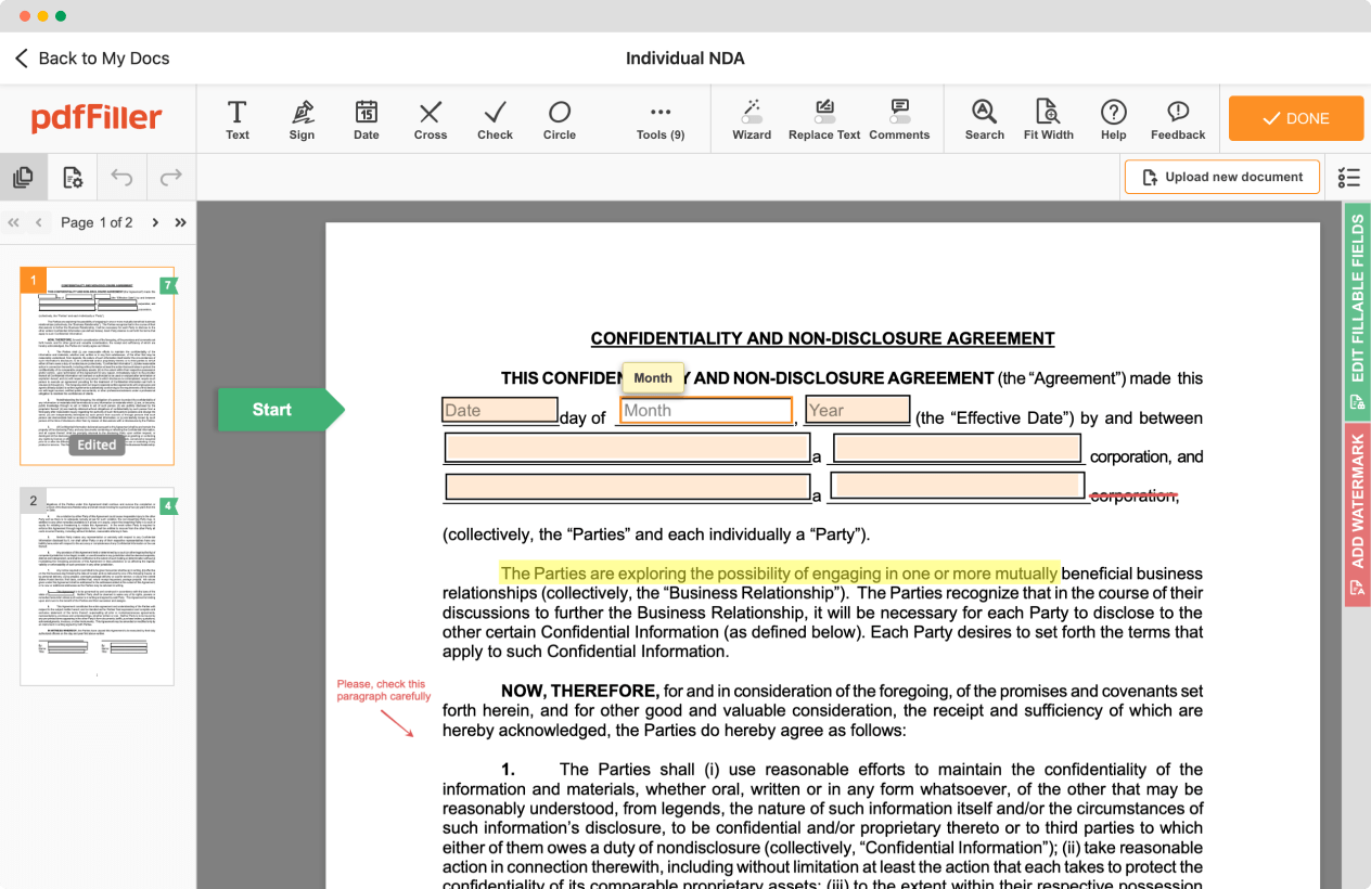 Convert PDF to Word and Esign PDF on Mac with the desktop application ...