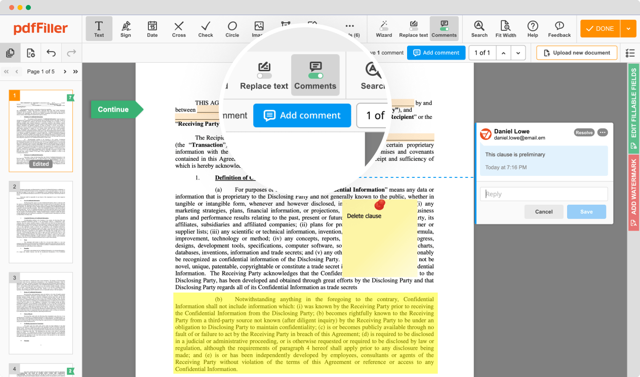 Type Text in PDF Documents in SharePoint | pdfFiller